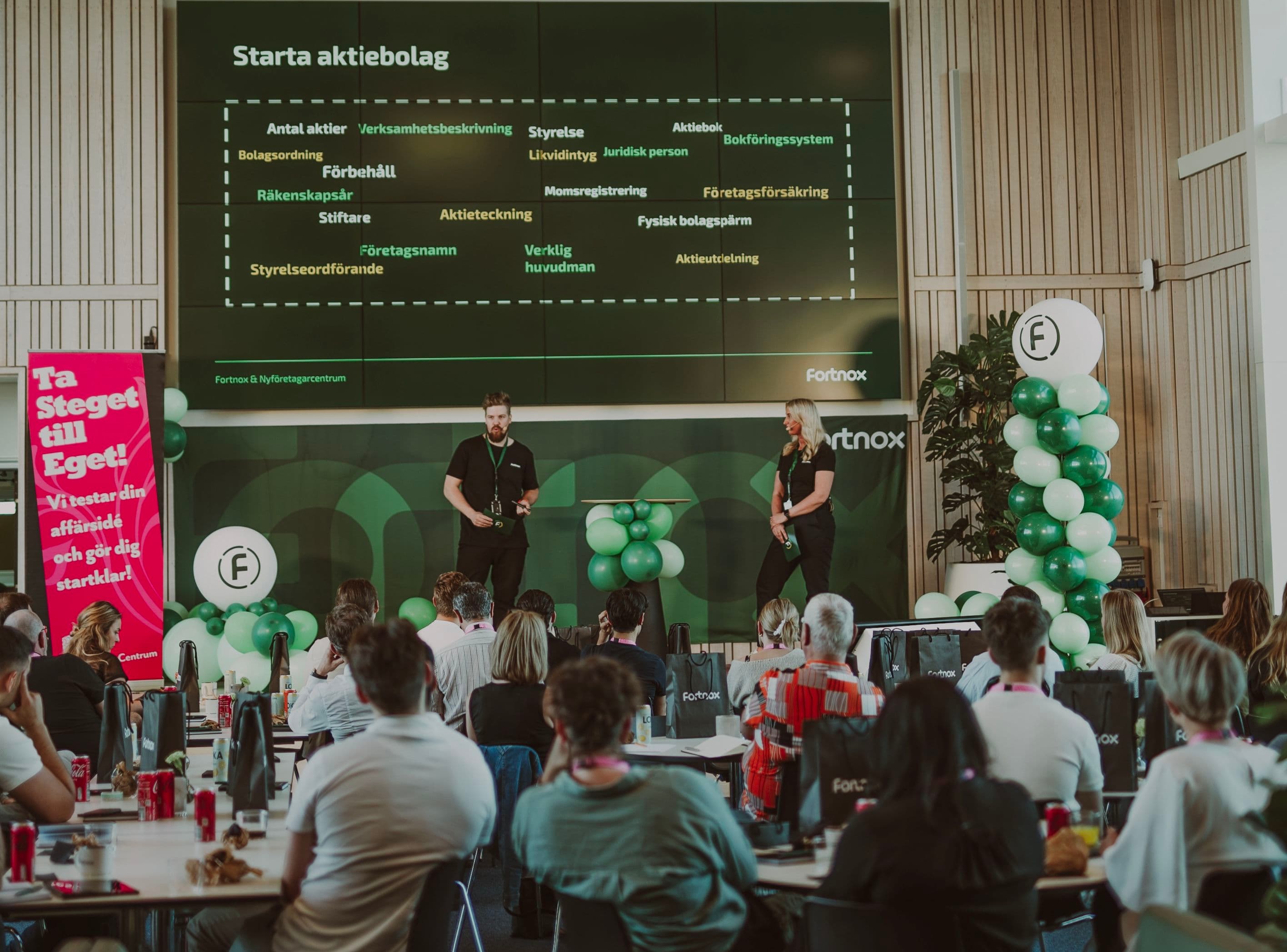 Inspirationskväll för dig som vill starta företag | Fortnox